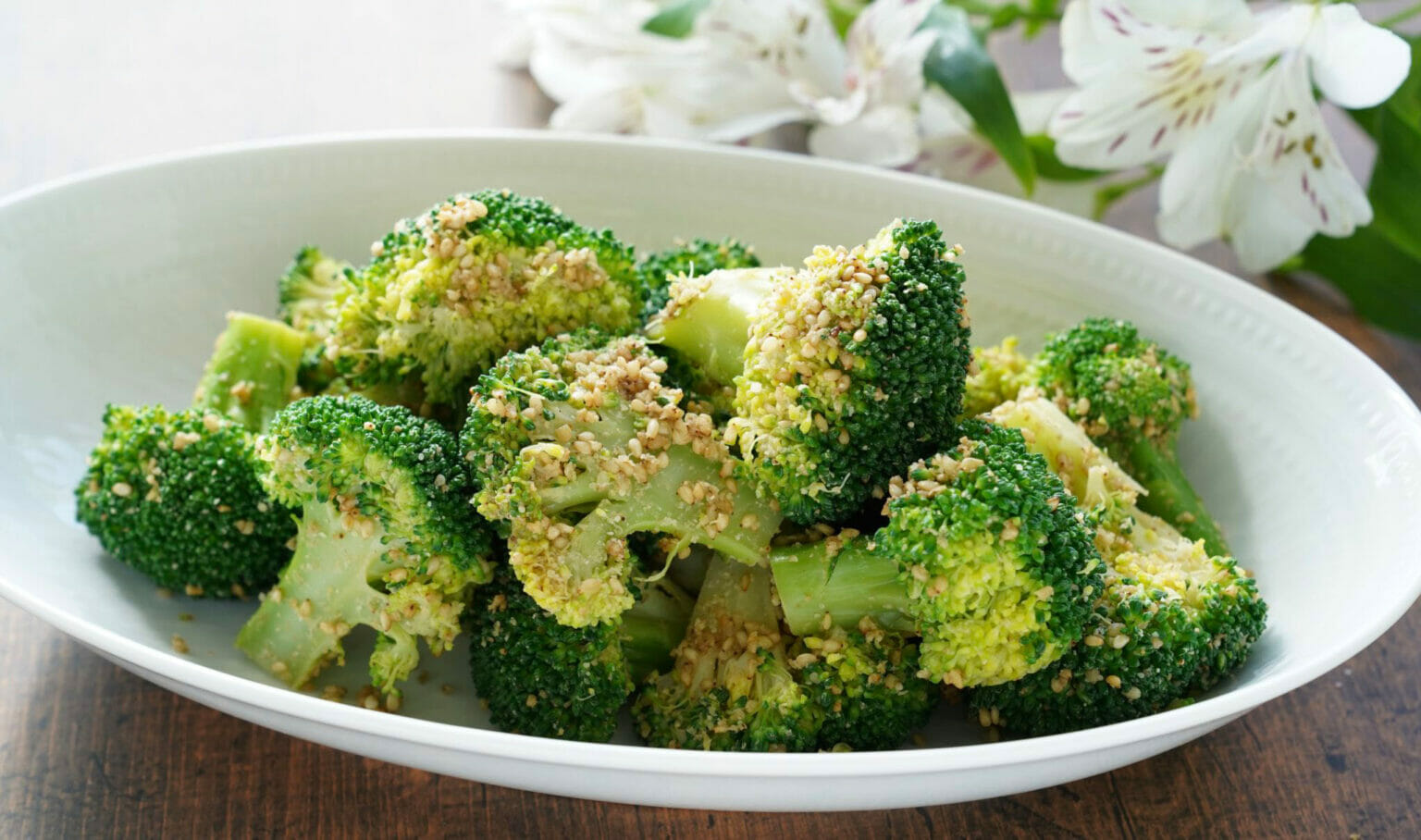 ブロッコリーの胡麻和えレシピ！人気の和え物、ごまあえの作り方。 | やまでら くみこ のレシピ